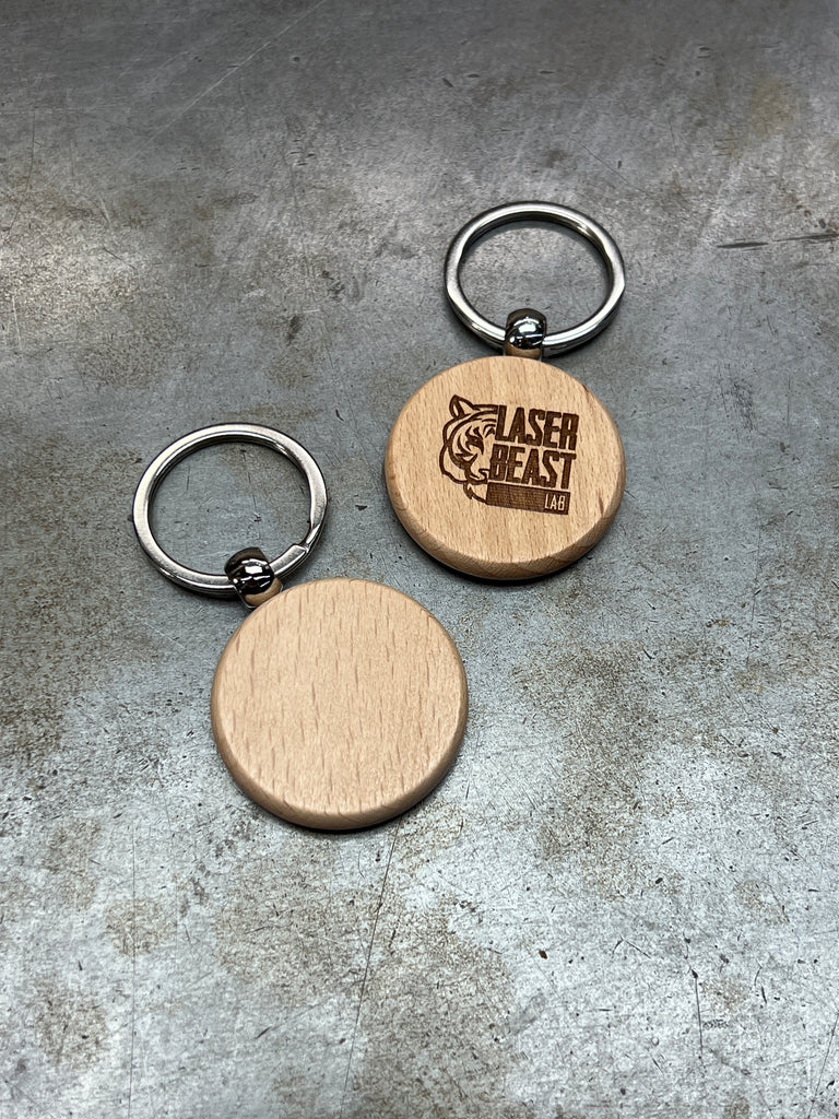 Blank Wood Keychains – LaserBeast Lab