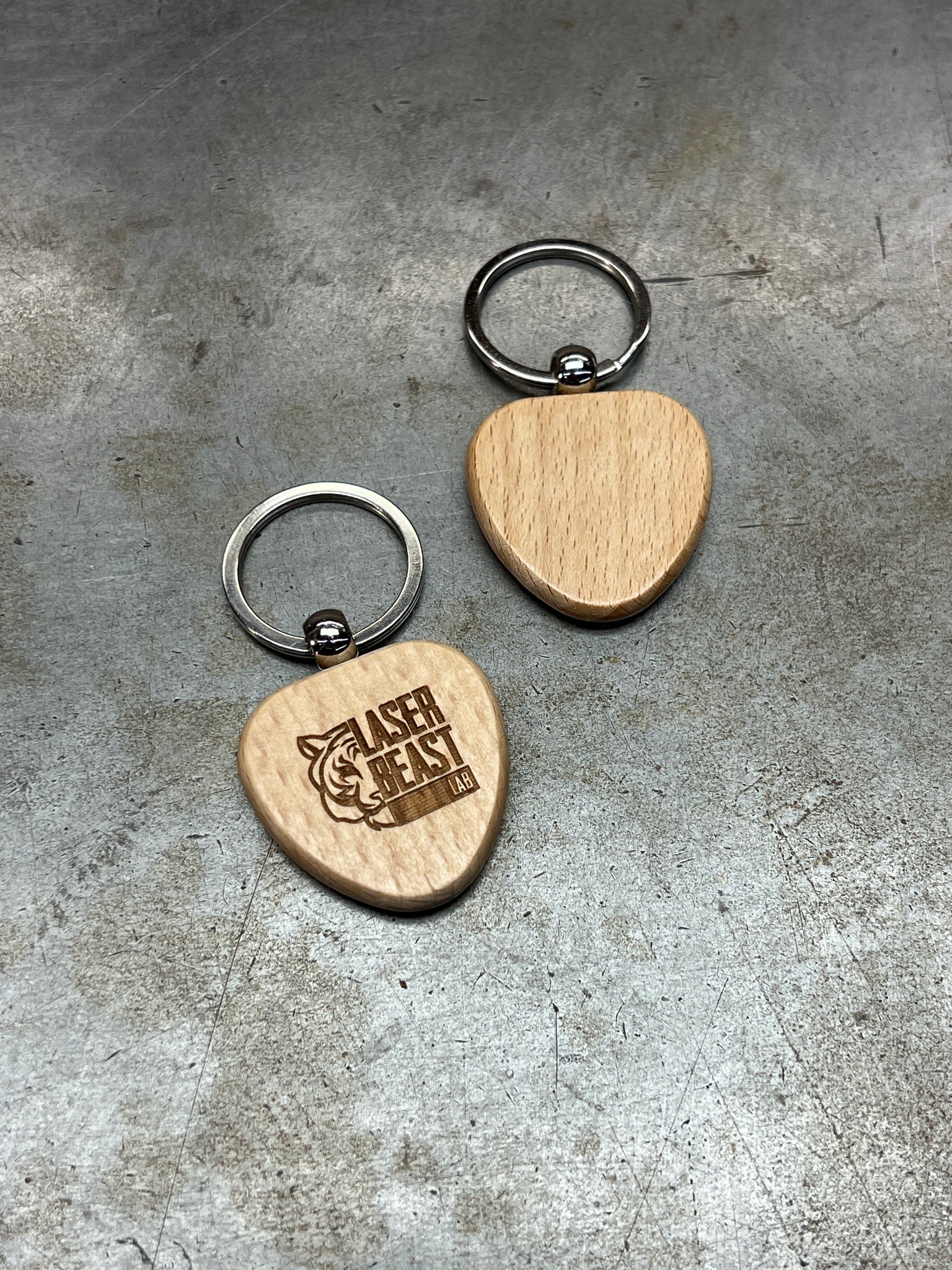 Blank Wood Keychains – LaserBeast Lab
