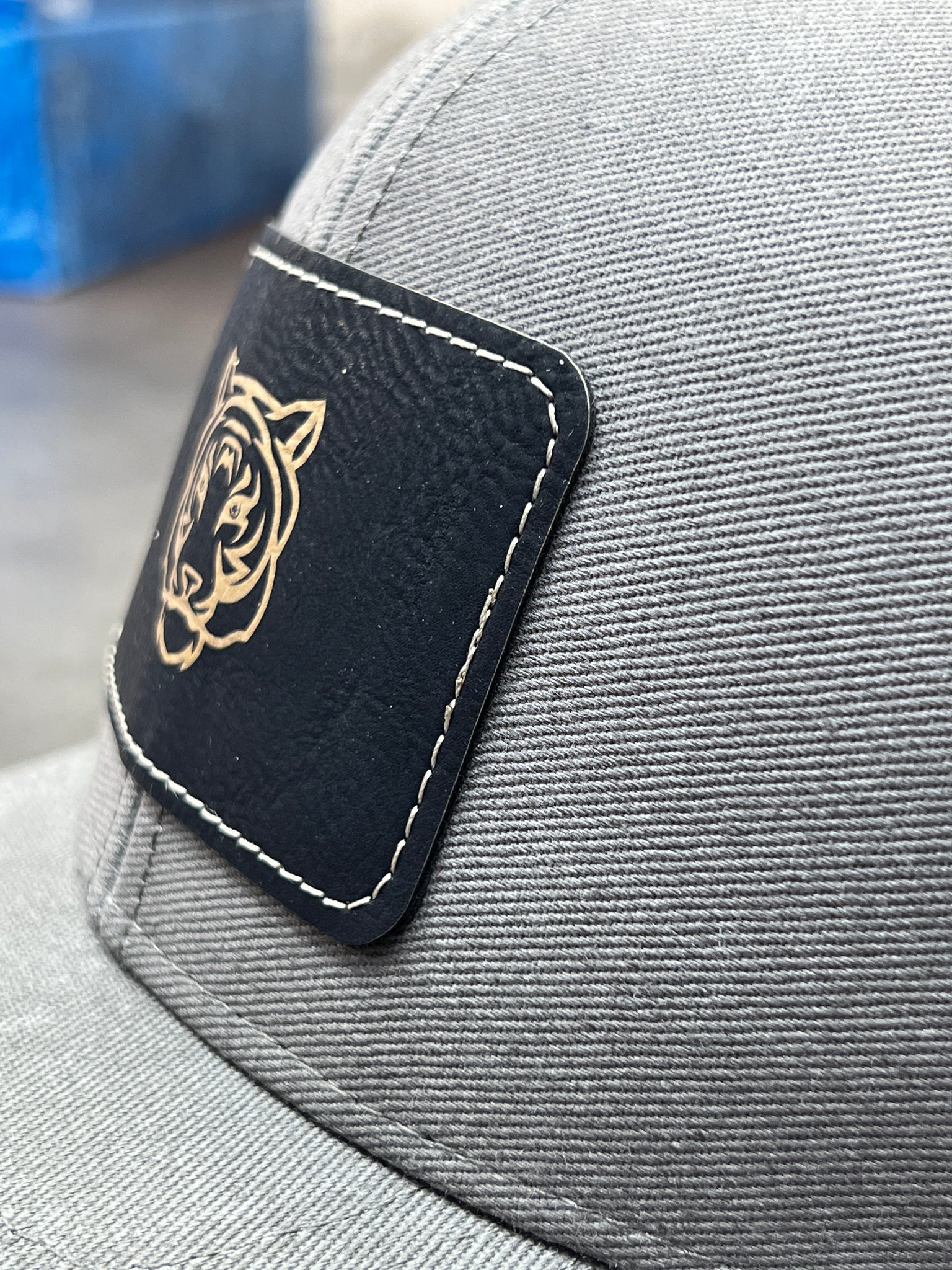 Oval Leatherette Hat Patches w/ Adhesive 2"x3" – LaserBeast Lab