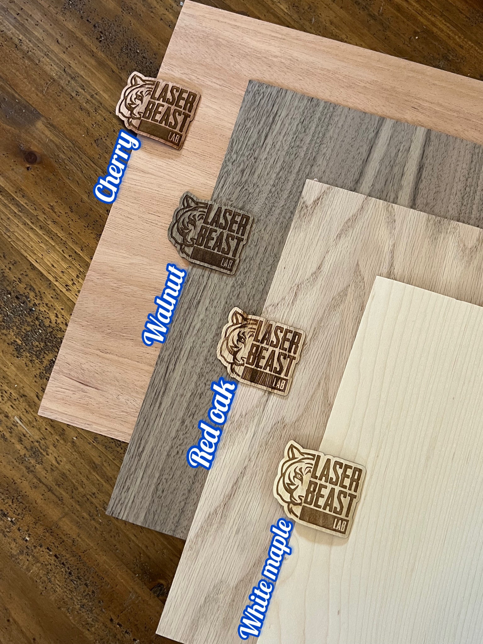 12"x12" Wood Sticker Sheets – LaserBeast Lab